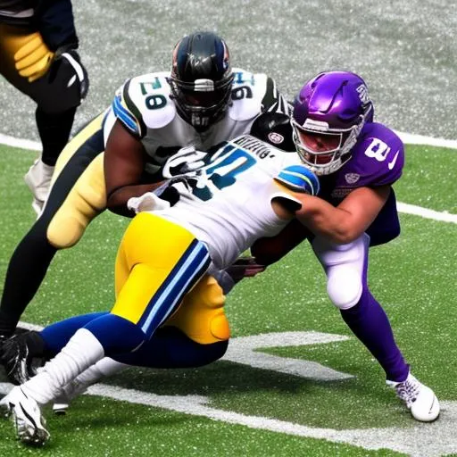 nfl tackle | OpenArt