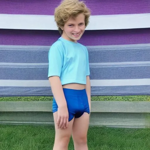 a boy,14years old,underpants,cute