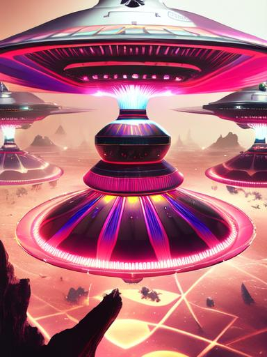 Breathtakingly detailed Image of UFO death cult mem... | OpenArt