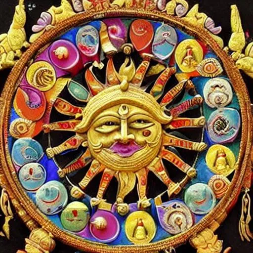 Ancient knowledge, sun, yellow , 4k, nature, magic,... | OpenArt