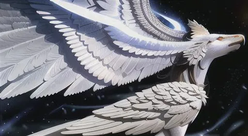 angel spaceship landing in heaven | OpenArt