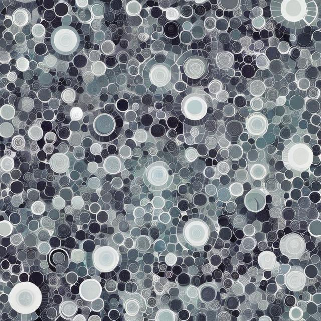 non concentric circles of different sizes, transpare... | OpenArt