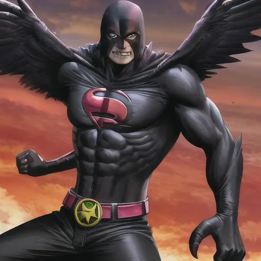 monster crow superhero art by alex ross 4k hd | OpenArt