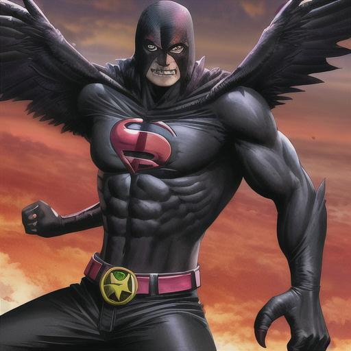 monster crow superhero art by alex ross 4k hd | OpenArt