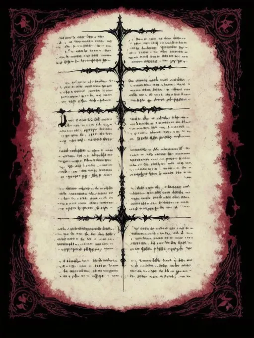 ink to enchanted vampiric language in blood page mos...