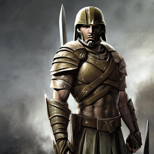 spartan in modern military uniform | OpenArt