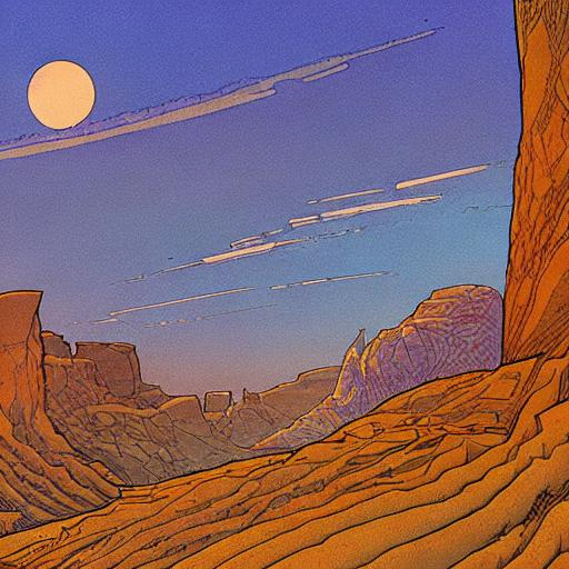 moebius landscape | OpenArt