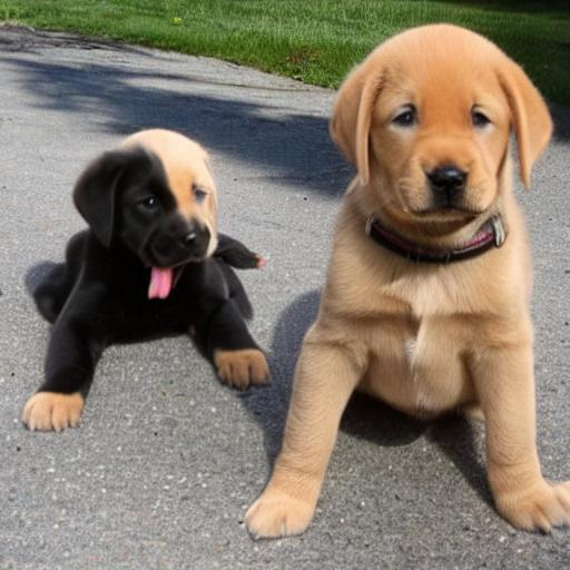 pretty lab puppies | OpenArt