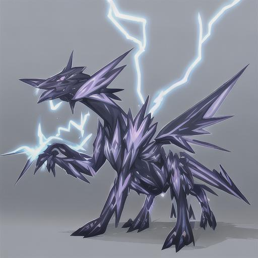 Low Poly Lightning Creature | OpenArt