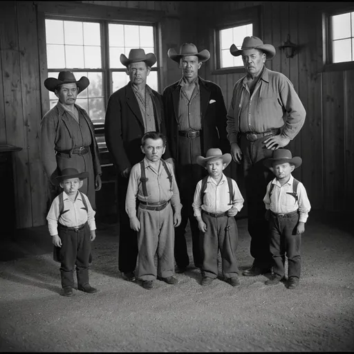 A 1950s western with an all midget cast