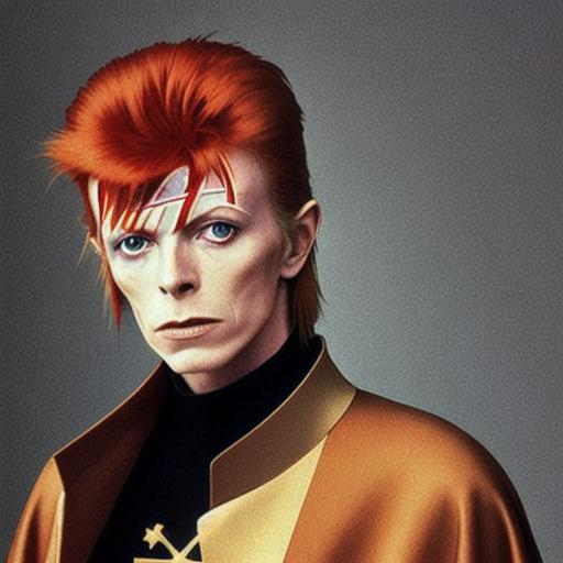 David Bowie as a Catholic Saint | OpenArt