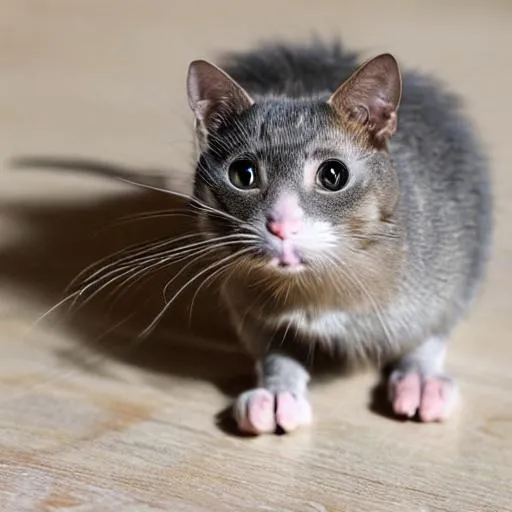 Cat that looks like a rat | OpenArt