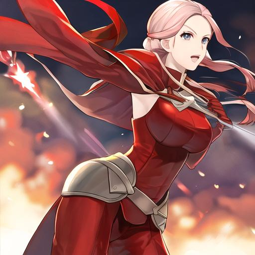 Red Arrow Fire Emblem | OpenArt
