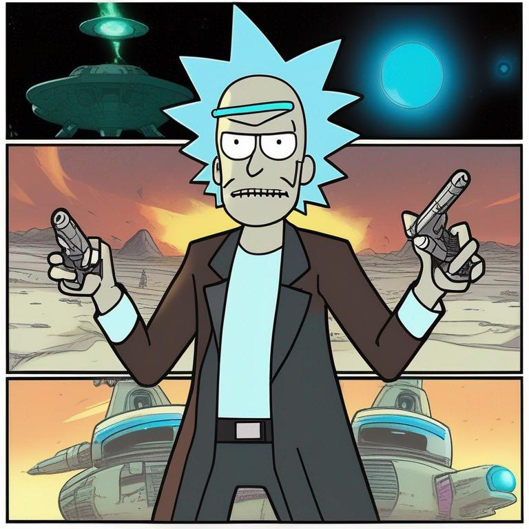 Rick Sanchez Comic Solo Mission