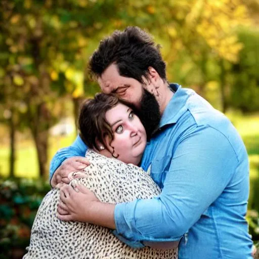 Man And Woman Sitting Side By Side Holding Hands Loo