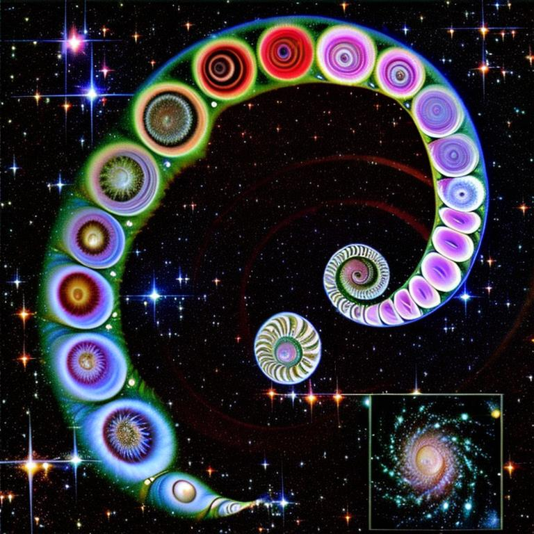 The Fibonacci sequence, space time | OpenArt