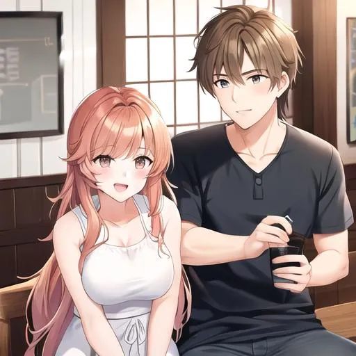 Caleb and Haley on a date | OpenArt