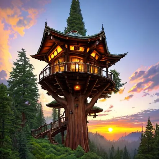 Luxury treehouse | OpenArt