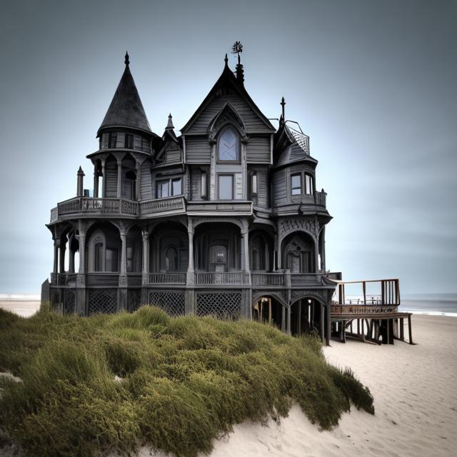 gothic beach house
