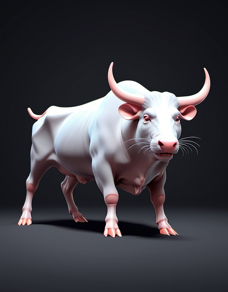 generate bull and mice fusion animation