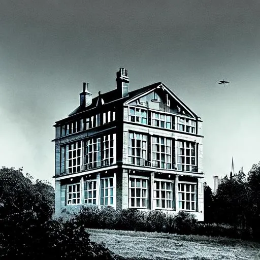 House from the novel 1984 by George Orwell being wat... | OpenArt