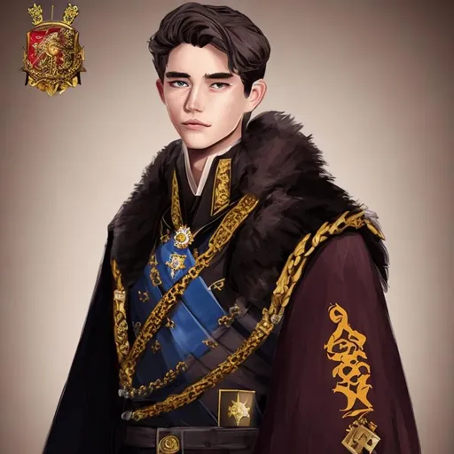 His Imperial Highness The Crown Prince, Tyler Von... | OpenArt