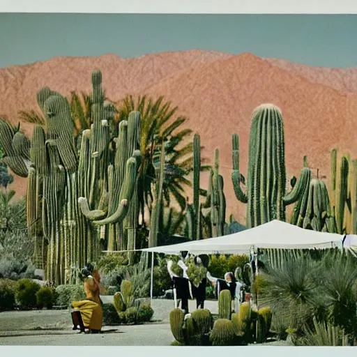 a cinematic matte painting of a boxy 1 9 6 0 s palm... | OpenArt