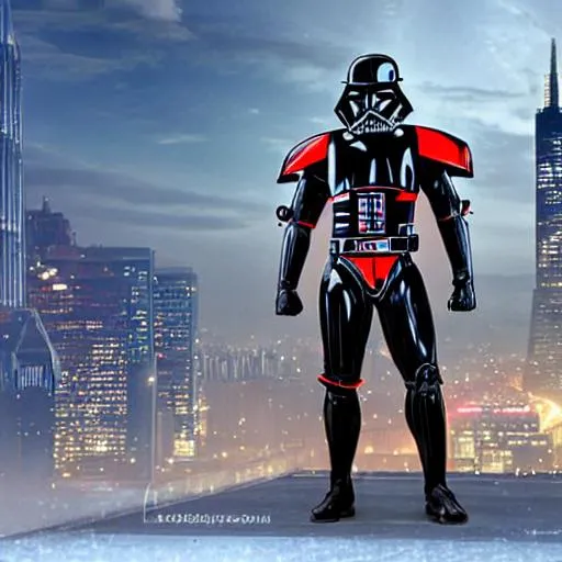 Hyper realistic urban Superhero, with a high tech Co... | OpenArt
