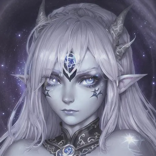 A beautiful D&D Circle of Stars Druid, character por... | OpenArt