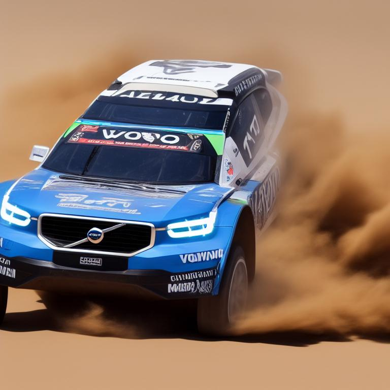 4x4 volvo xc40 2020 dakar racing
