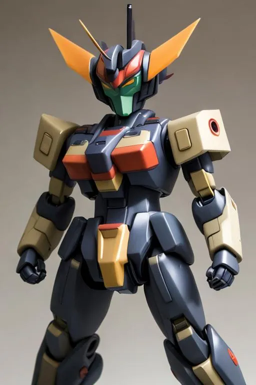 japan anime robot look like "G Gundam", random pose,... | OpenArt