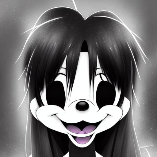 anime portrait of a {Mickey Mouse}, anime eyes, beau... | OpenArt