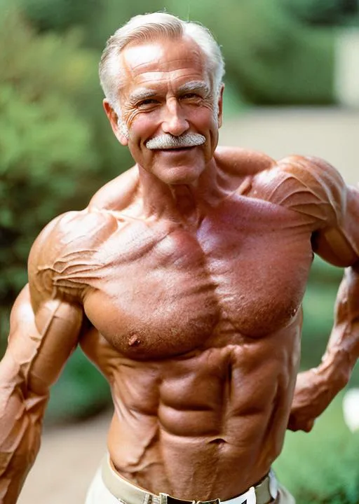 masculine bodybuilder!! butler, formal suit, (detail... | OpenArt