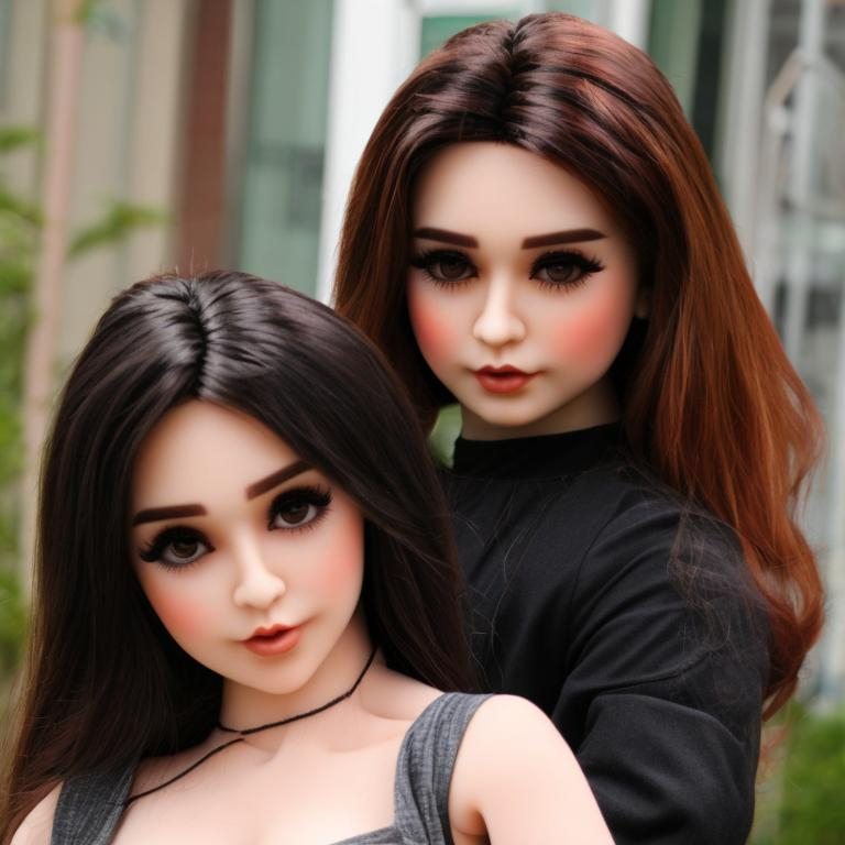 A woman turned into a doll. | OpenArt