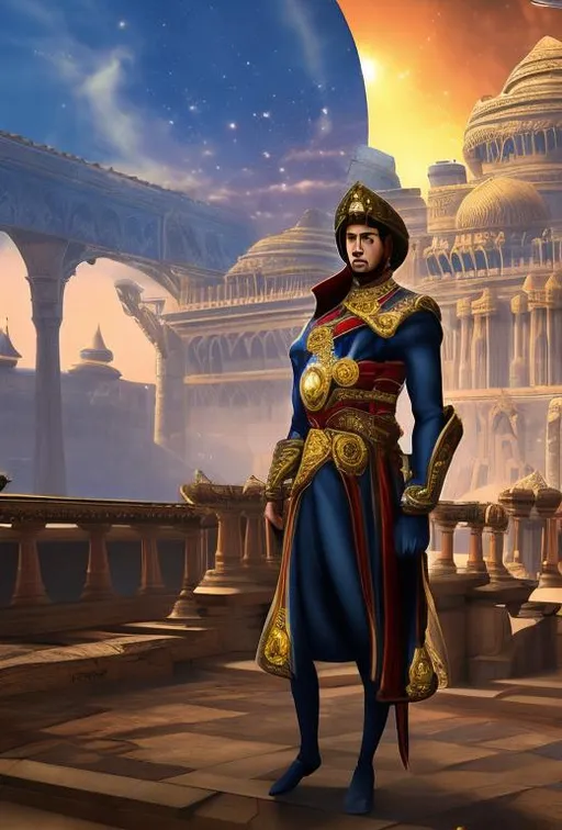 Change background to a big palace