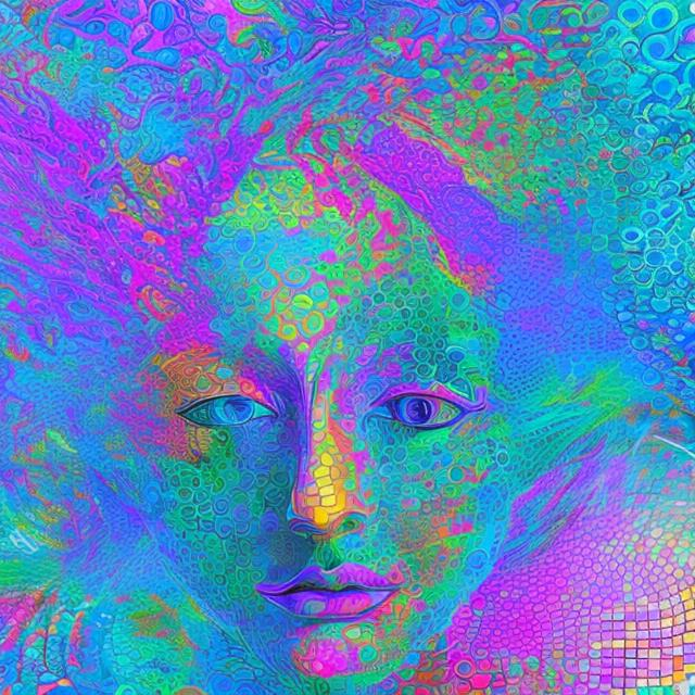 Create visual art in AI