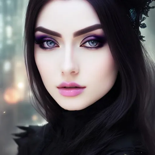 noble witch portrait realistic | OpenArt