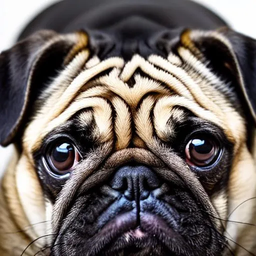 a happy pug | OpenArt