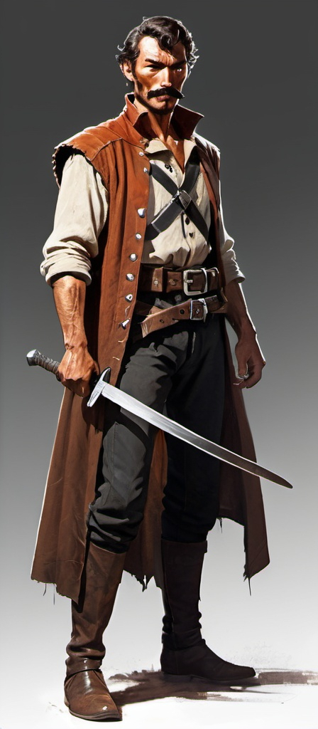 A Symbaroum character, 25 years old, inspired by Lee...