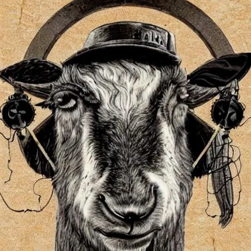 Sad goat-poor goat- lost goat- lonely goat- fearful-... | OpenArt