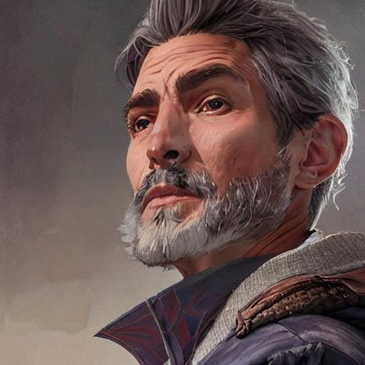 realistic portrait of a dnd male of 20 years old, D&... | OpenArt