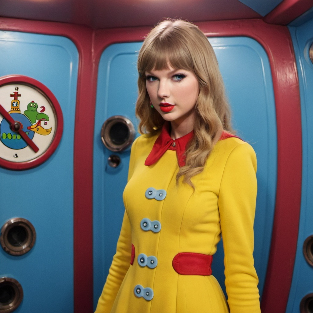 Taylor Swift in Yellow Submarine