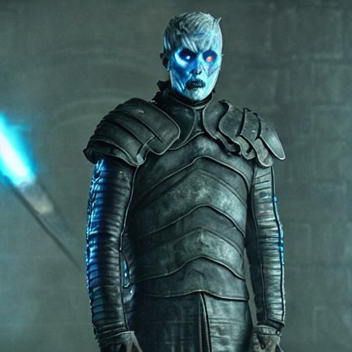game of thrones white walkers cyberpunk tron legacy | OpenArt