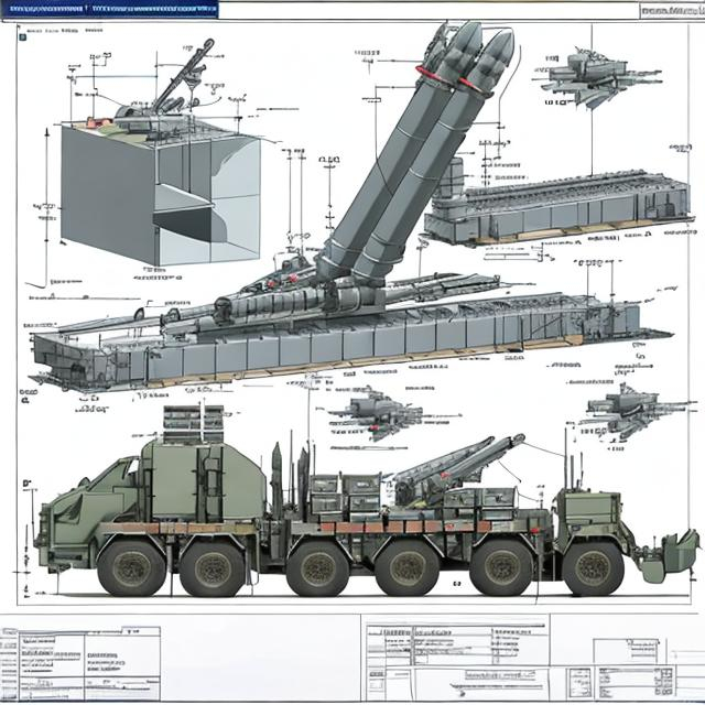 Engineering drawing for an air Defence system