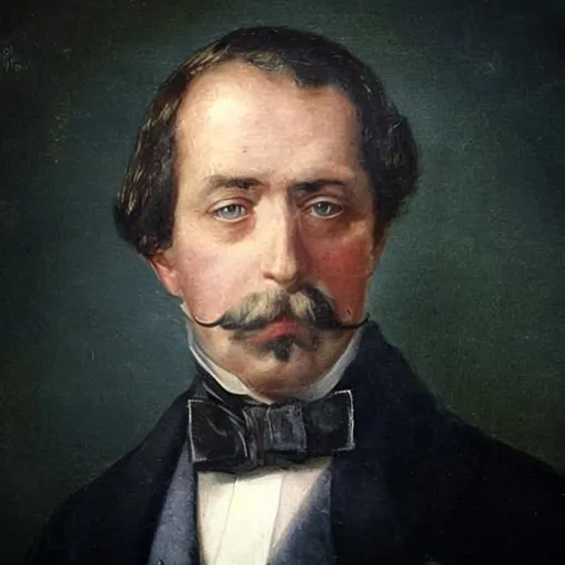 napoleon III Emperor with mustache and goatee ultr... | OpenArt