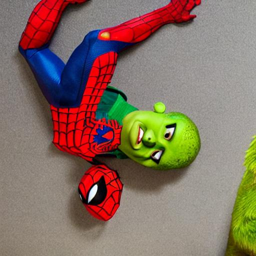 SHREK SPIDER MAN | OpenArt