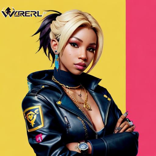 Overwatch mercy, cyberpunk, pretty, nice, perfect eb...