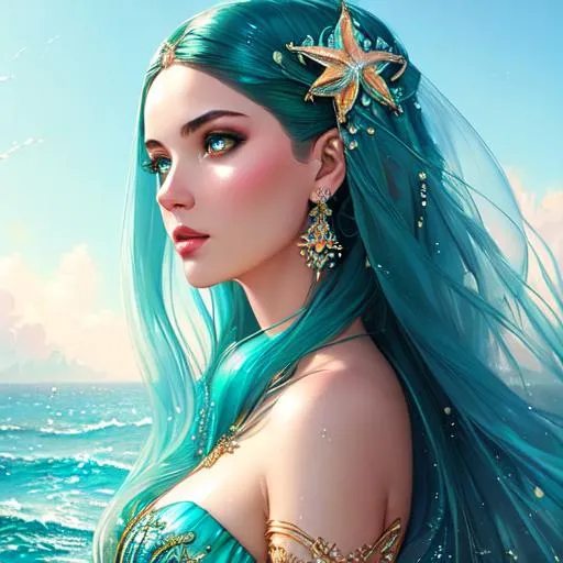 Intricately detailed front facing elaborate beautifu... | OpenArt