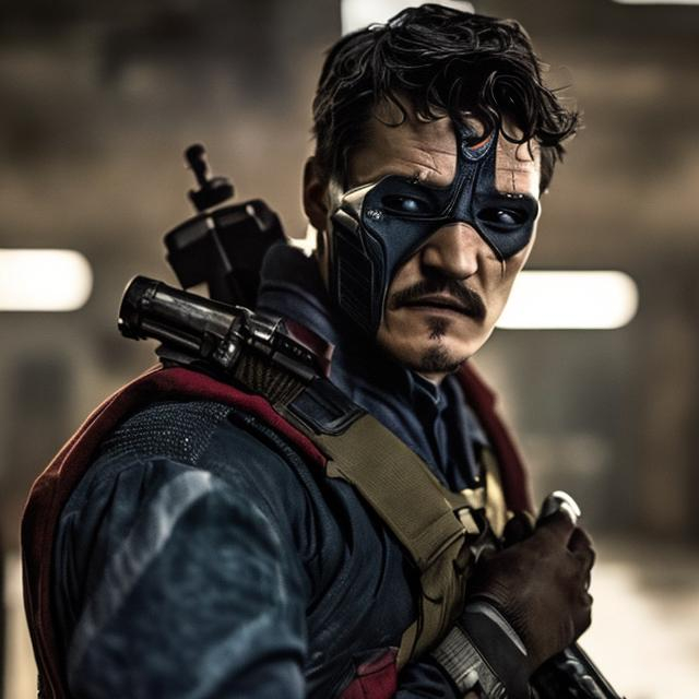 Pedro pascal as deadshot from the dc comics