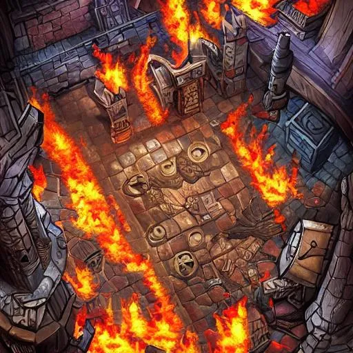 dungeons and dragons 5e, dwarven underground city on... | OpenArt